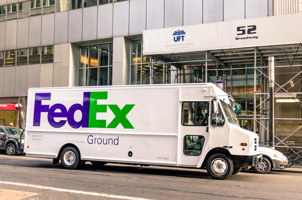 Fedex Ground Truck Dog