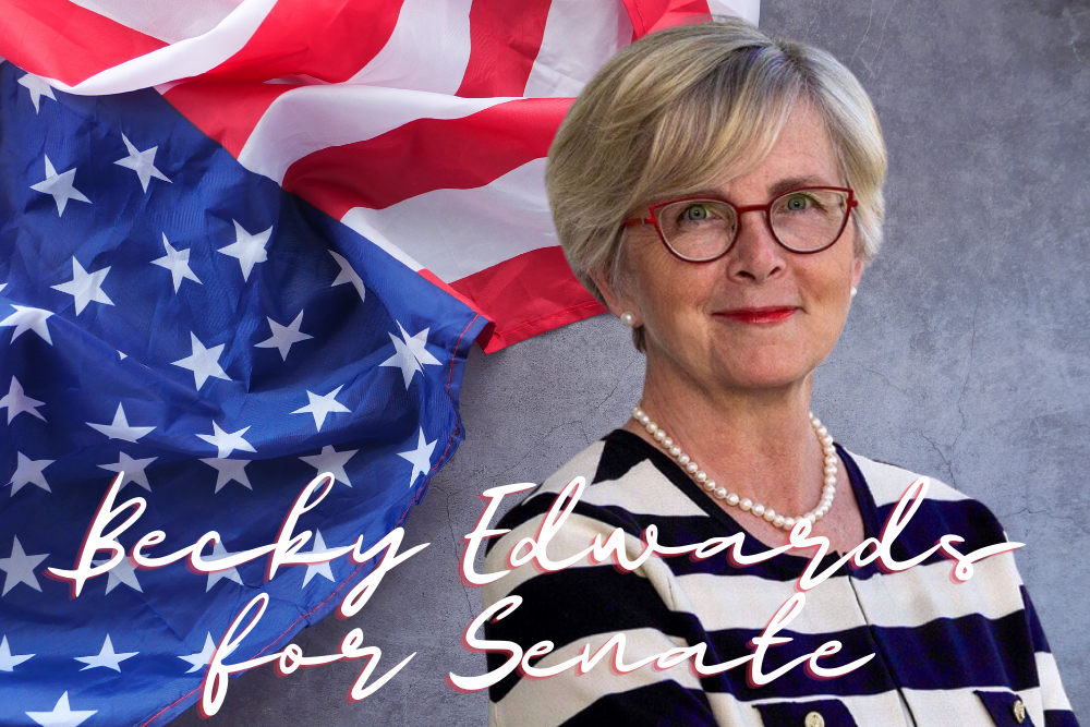 Campaigns Daily | Becky Edwards for Senate: We will be out all weekend ...