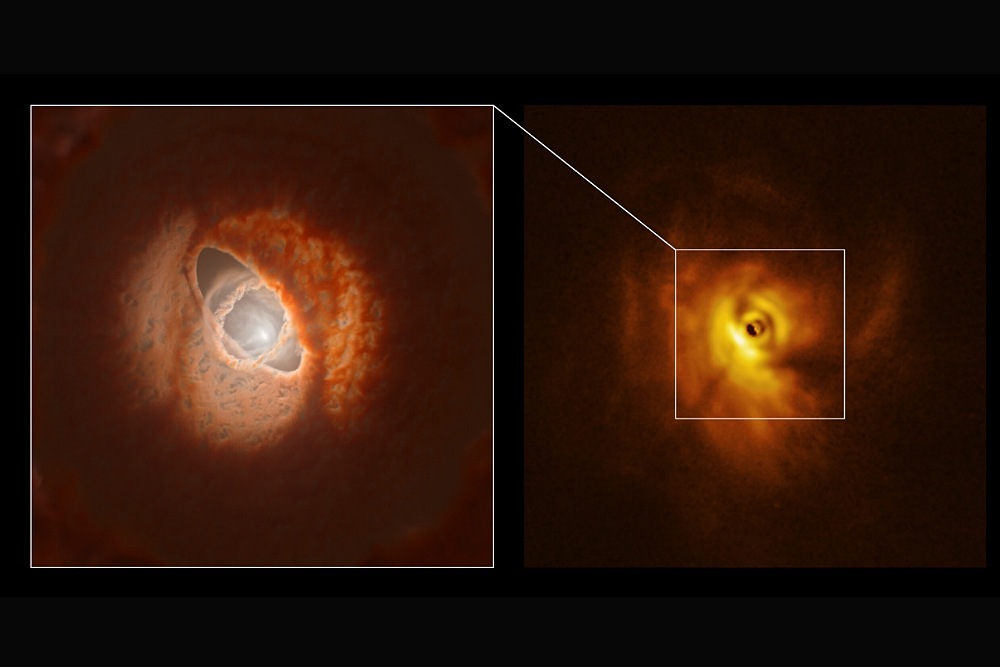 UNIVERSITY OF MICHIGAN: Scientists discover warped disk ‘torn apart by ...