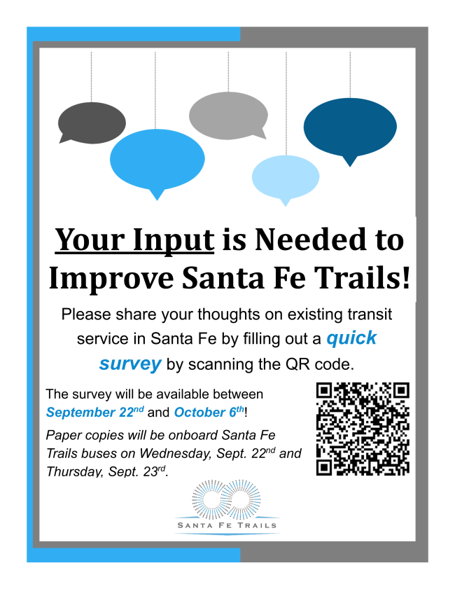 Santa Fe Trails Transit Survey | New Mexico Sun