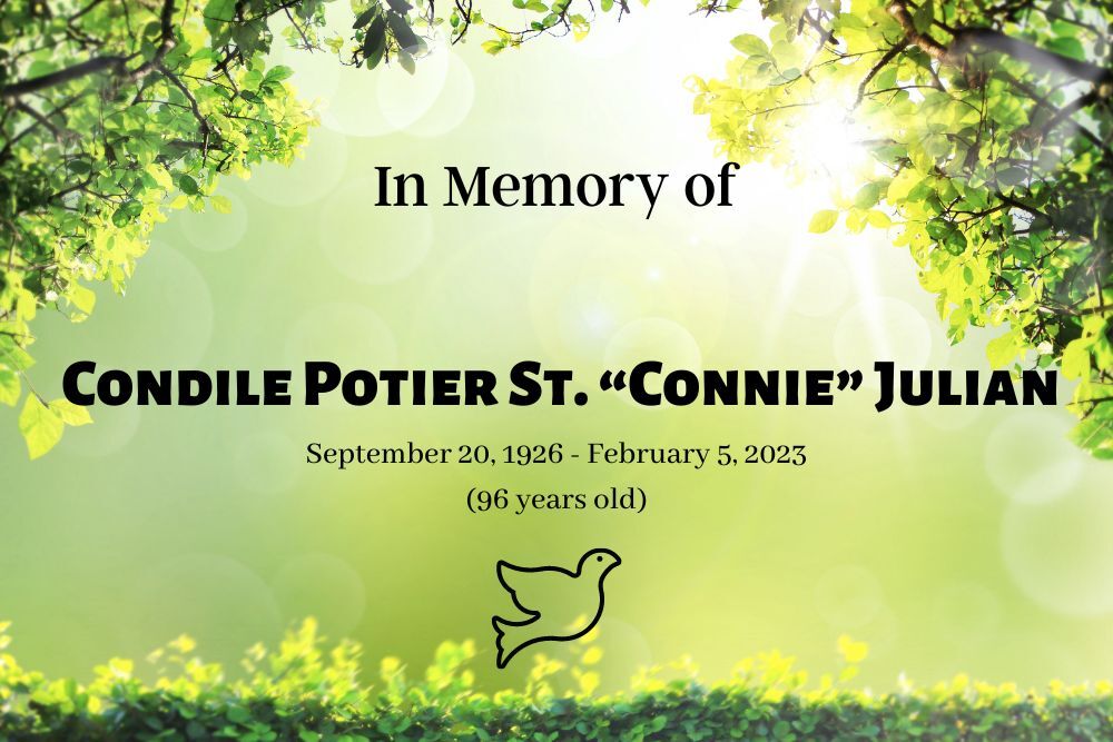 Condile Potier St. “Connie” Julian | Houston Daily