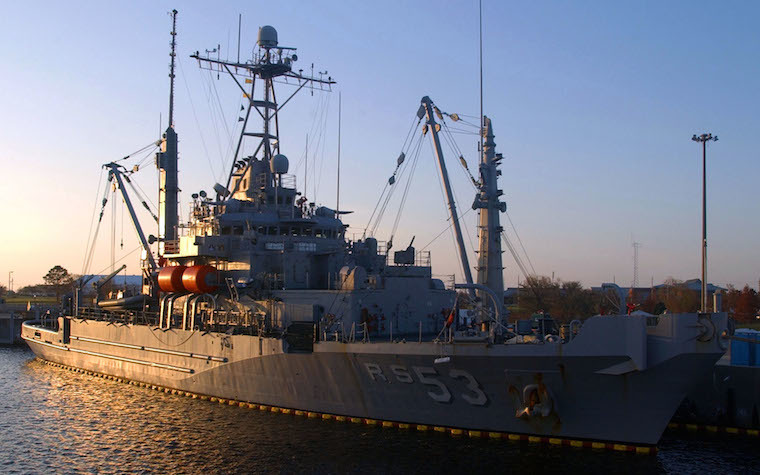 Lockheed Martin installs turret with advanced sensors on rescue ship ...