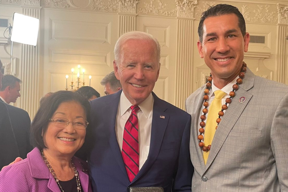 Campaigns Daily | CONGRESSMAN KAHELE CARRIES SENATOR DANIEL K. AKAKA’S ...