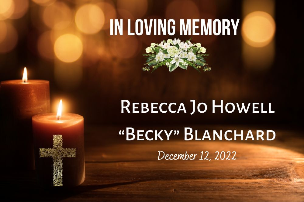 Rebecca Jo Howell “Becky” Blanchard | Houston Daily