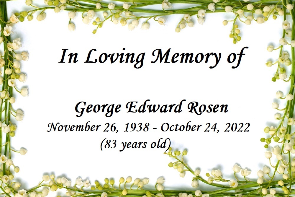 George Edward Rosen | Houston Daily