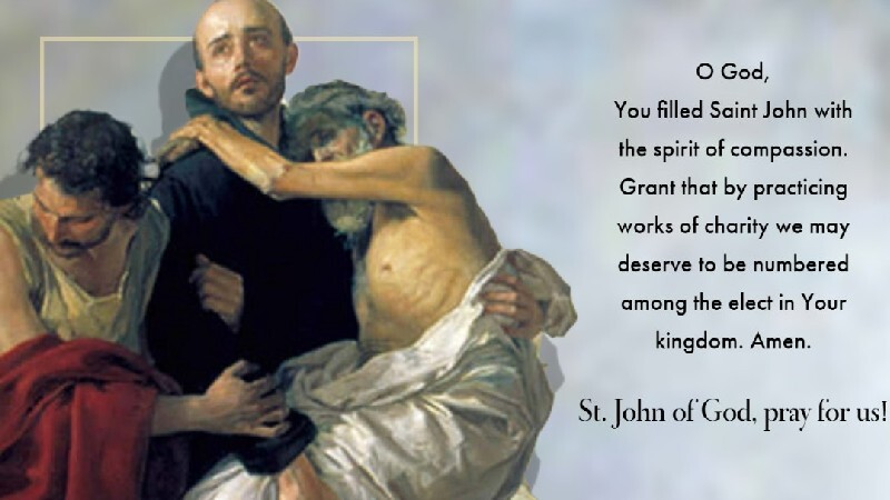 'Happy Feast of St. John of God!': Diocese of Fort Worth celebrates ...