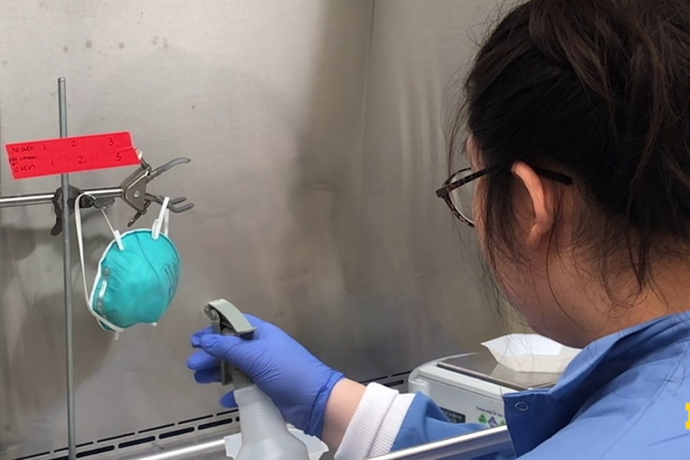 UNIVERSITY OF MICHIGAN: U-M engineers work to disinfect N95 masks for ...