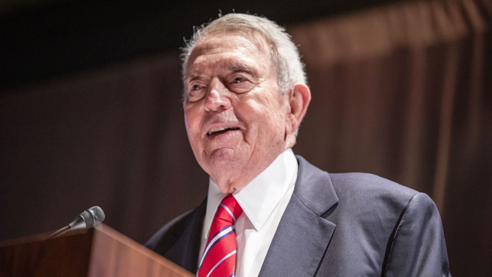 'I am humbled and moved': Rather celebrates 90th birthday | Houston Daily