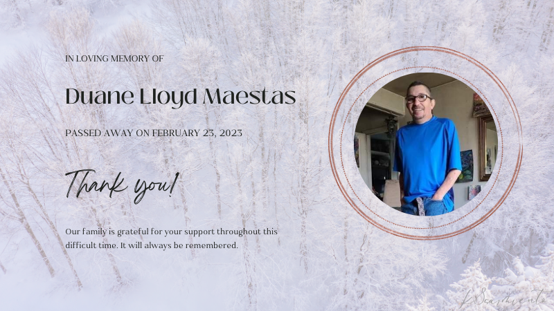 Duane Lloyd Maestas | New Mexico Sun